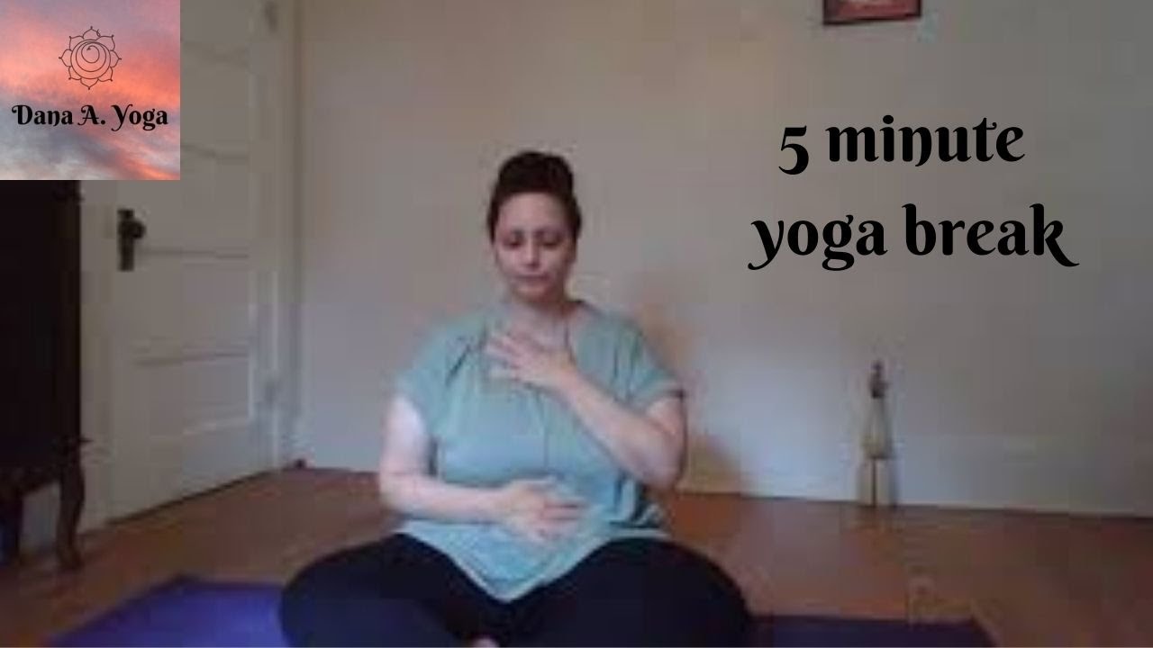 5 Minute Yoga Break - Yoga for Beginners, Plus Size - YouTube
