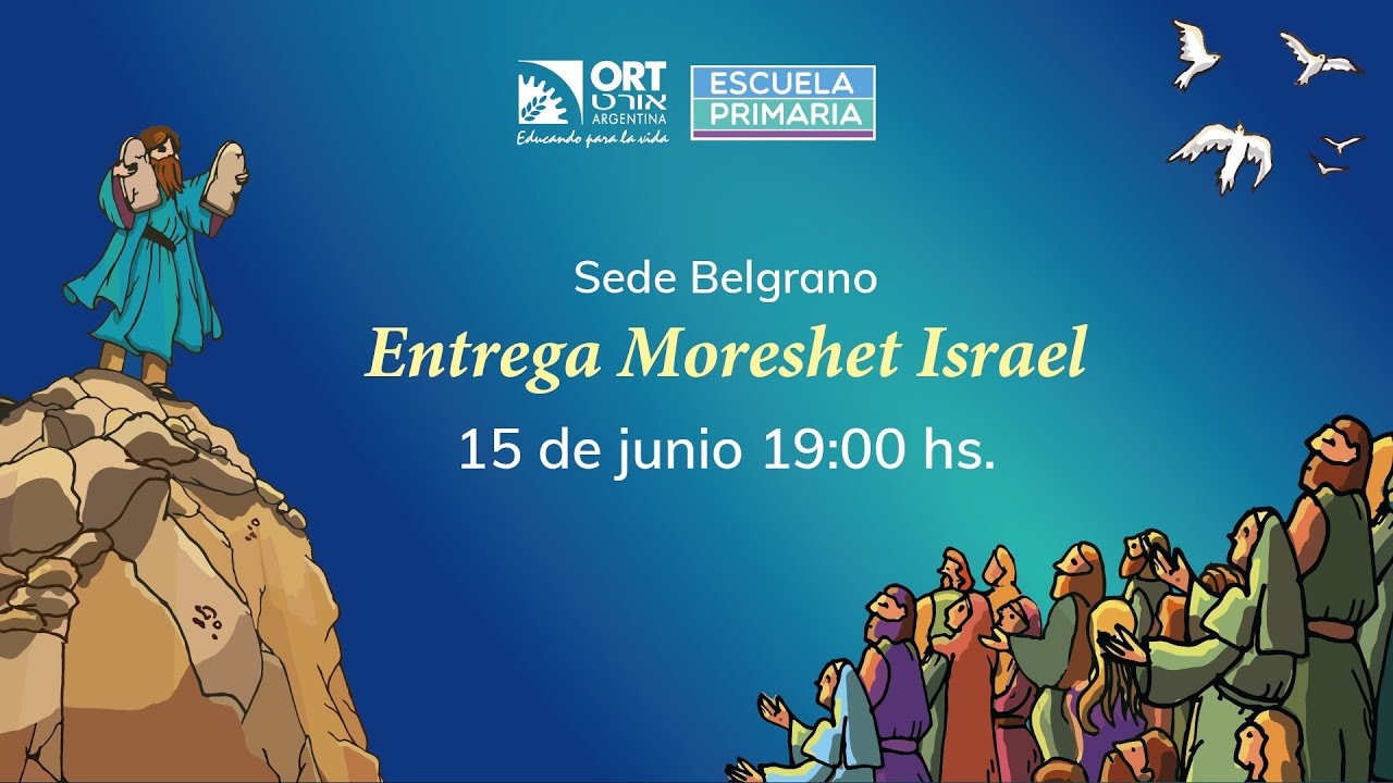 Entrega Moreshet Israel - Sede Belgrano - YouTube