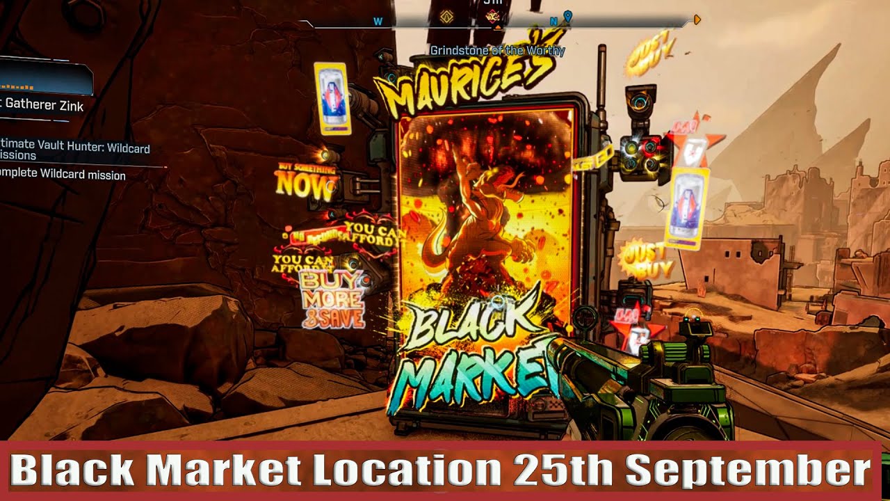 Borderlands 4: Black Market Location 25th September - YouTube