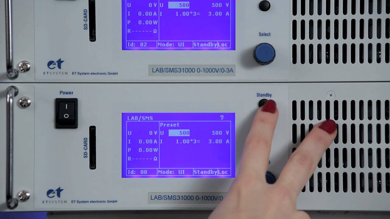 ET System electronic – Video Tutorial Master Slave (english) - YouTube