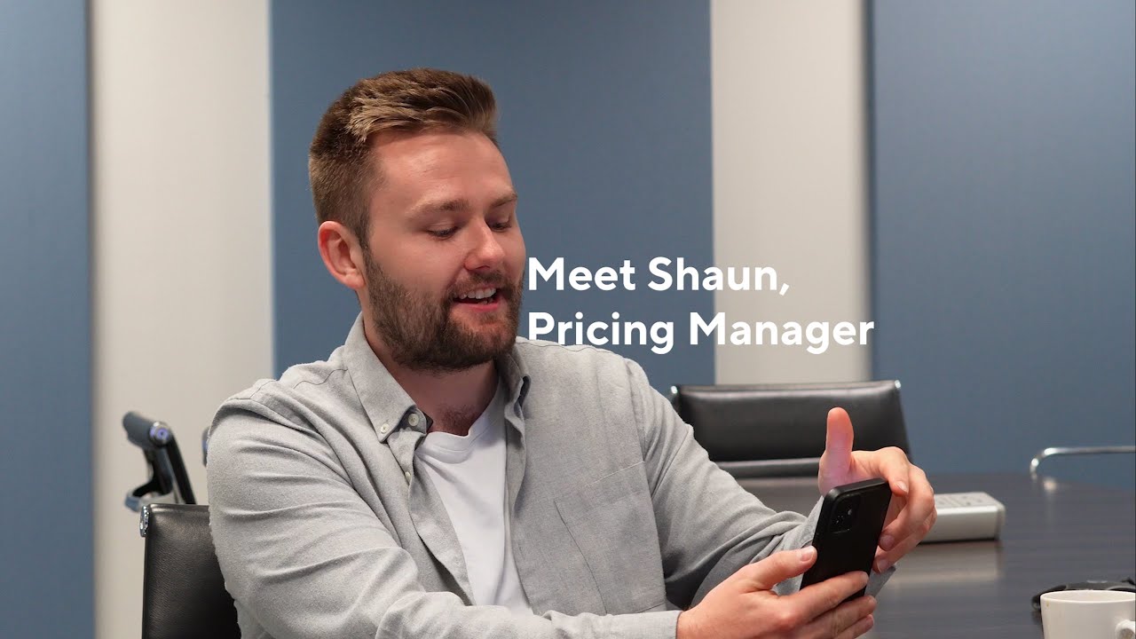 Meet Shaun – Pricing Manager - YouTube