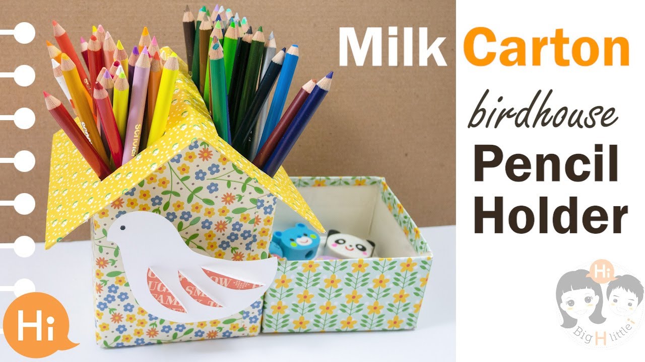 EASY RECYCLED PROJECT FOR KIDS ( Very Cute! ) - YouTube