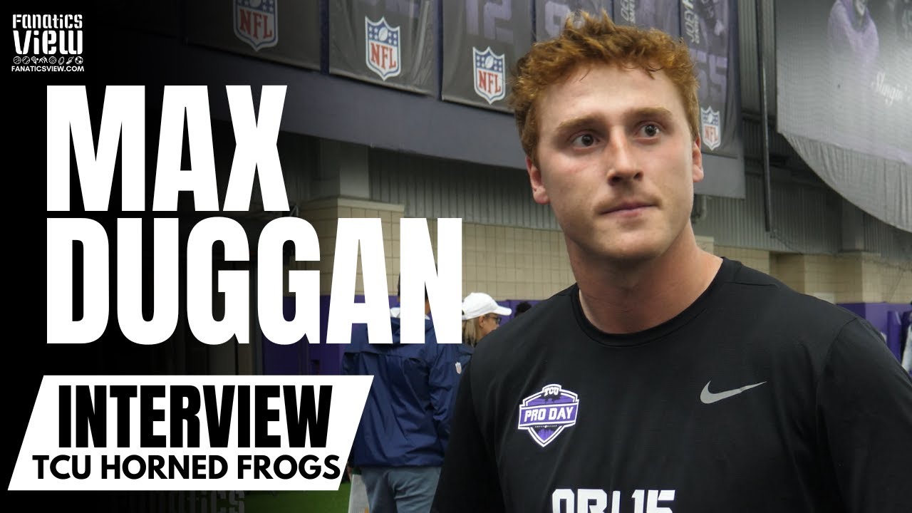 Max Duggan talks Bill Belichick Watching Him at TCU's Pro Day, NFL ...