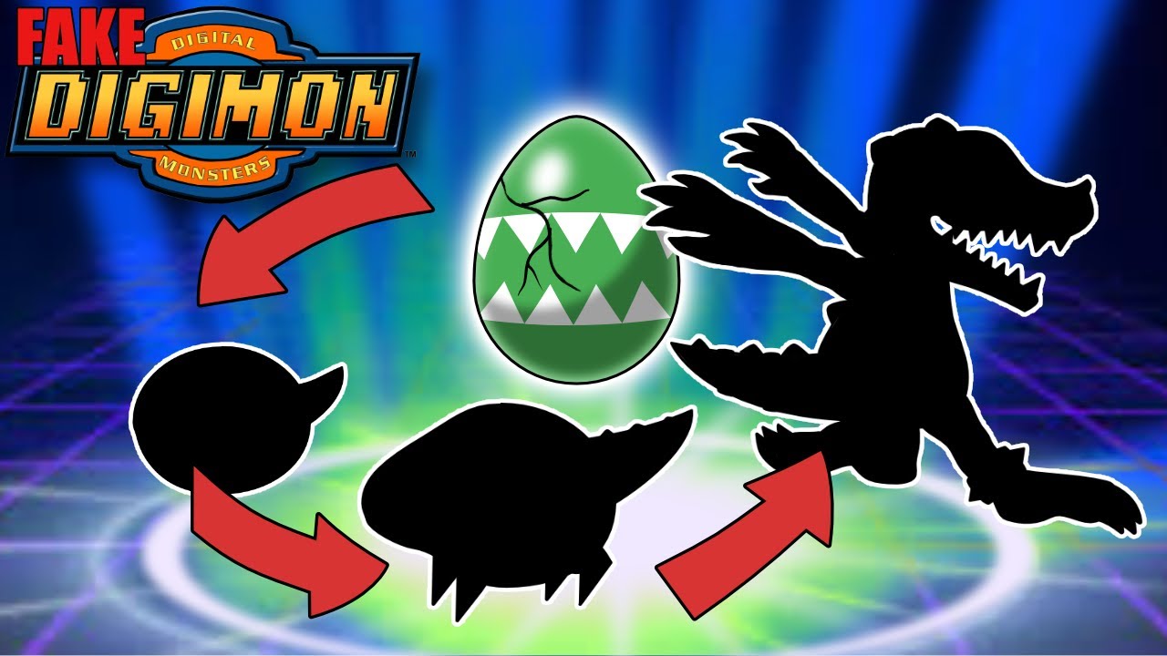 Fake [Digimon] - From Baby to Rookie! #digimon #speedart - YouTube