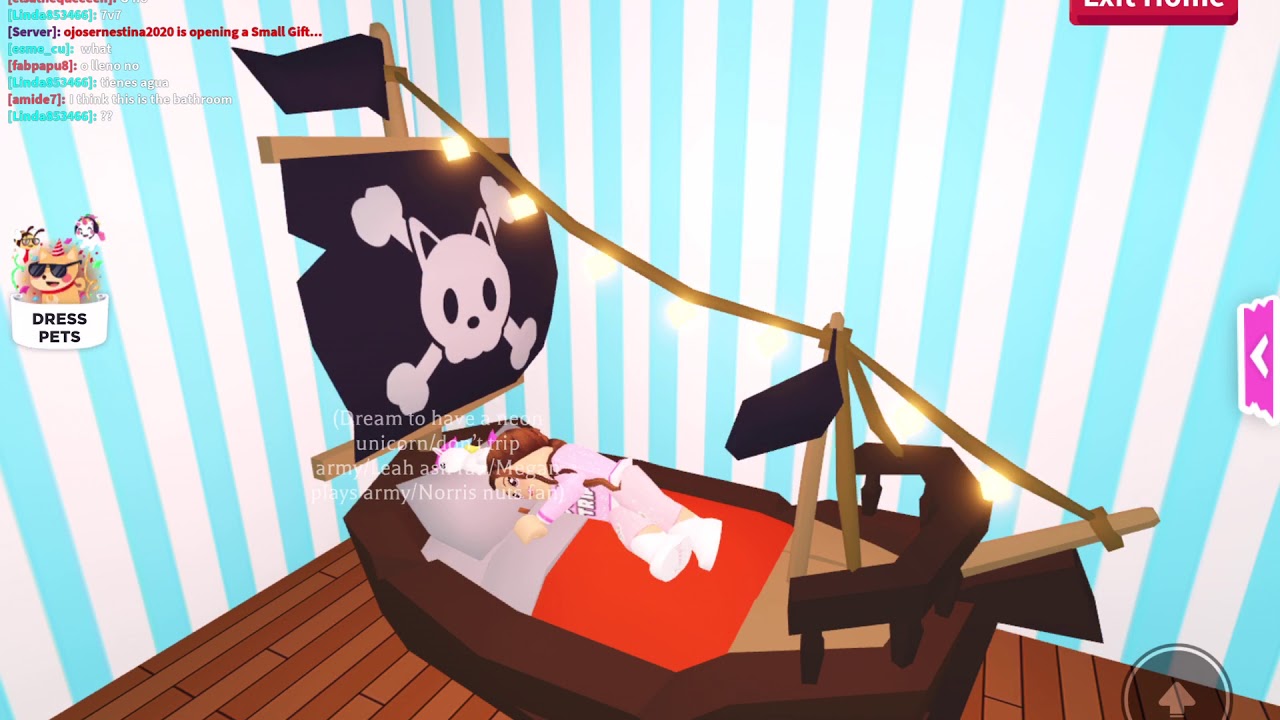 The new pirate update in adopt me roblox - YouTube