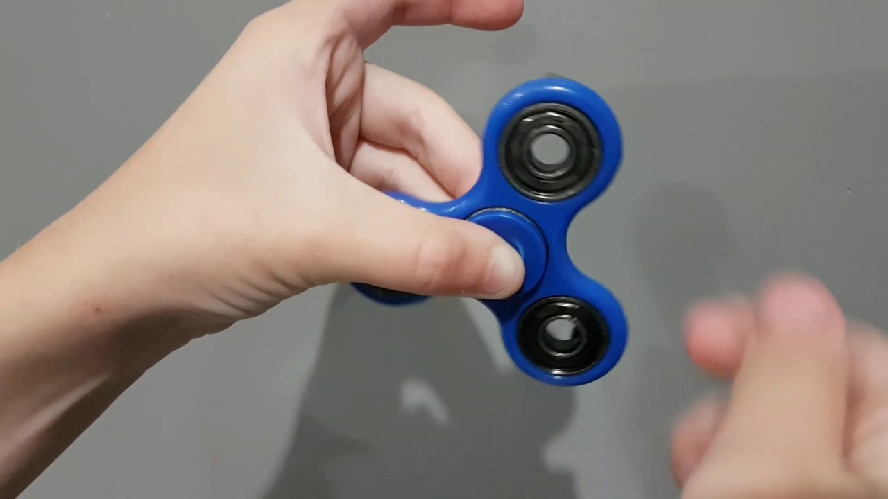 Turning a fidget spinner into an electromagnetic motor - YouTube