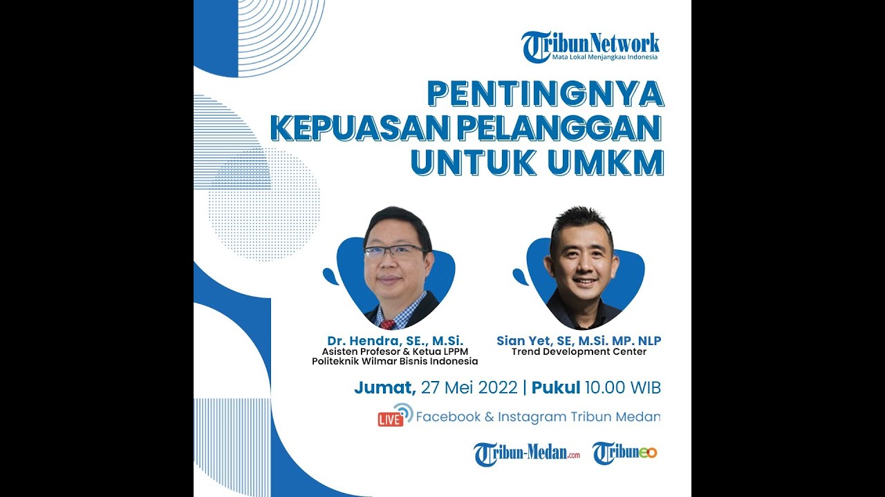 PENTINGNYA KEPUASAN PELANGGAN UNTUK UMKM. II Dr. Hendra, SE., M.Si ...
