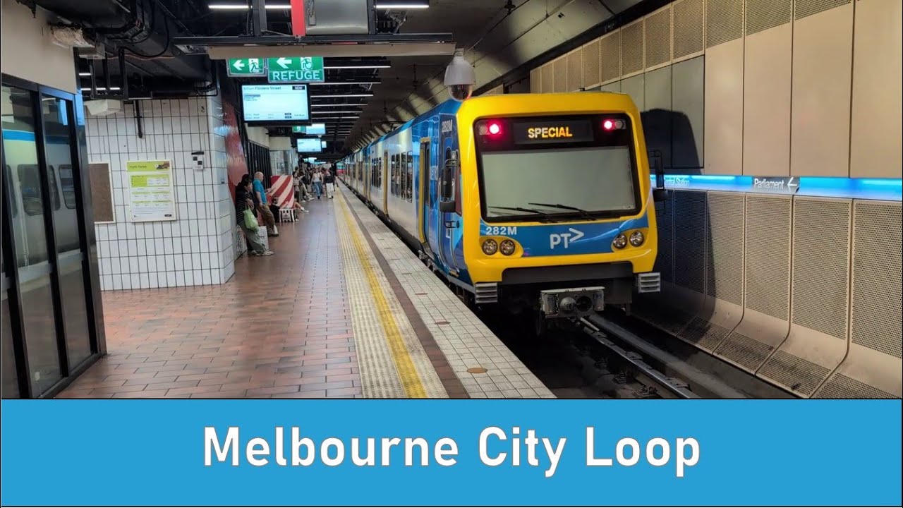 Melbourne City Loop - YouTube