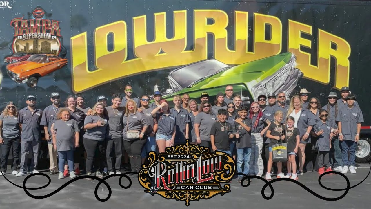 Rollin Low at the Lowrider Tampa Supershow 2024 - YouTube