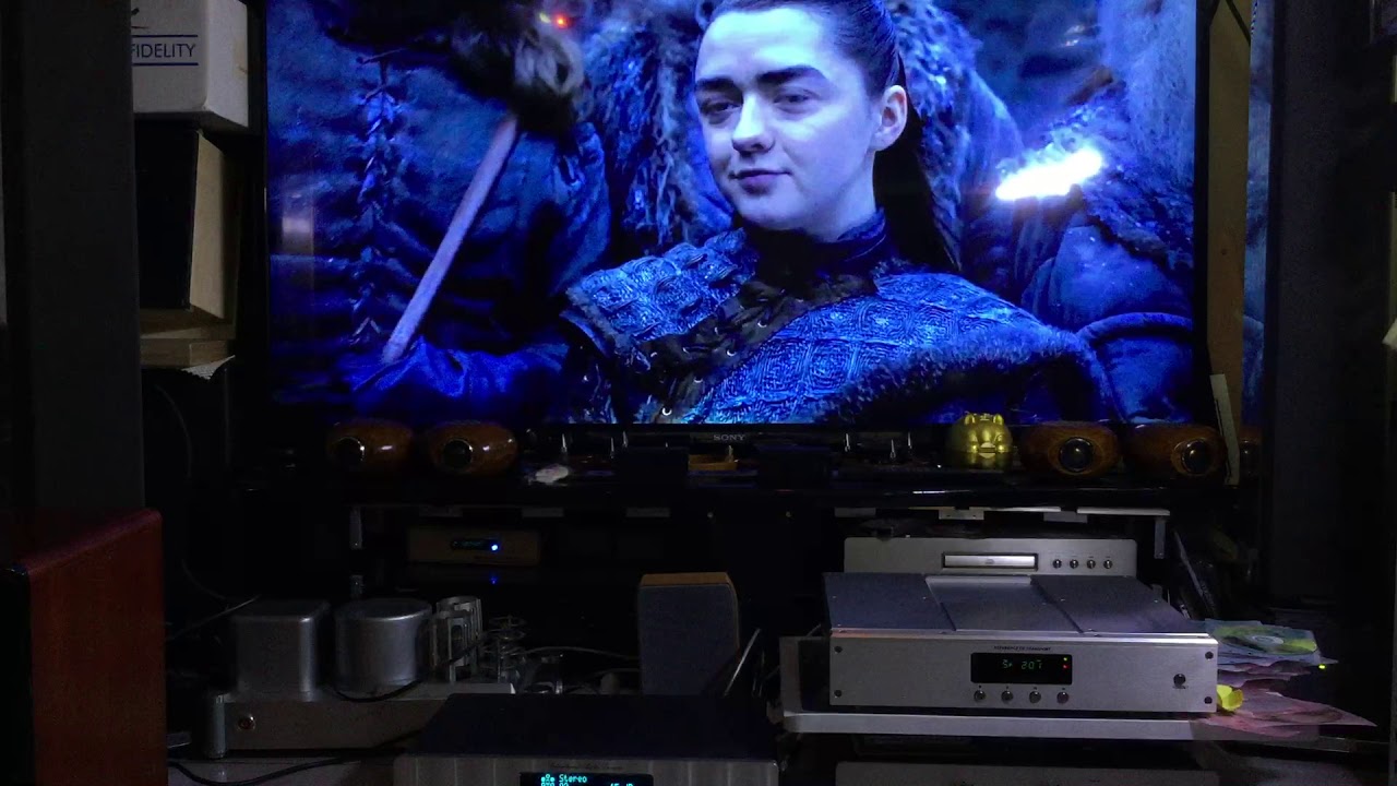 Cd pro+ead 8000 preamp + b&o6633 speaker - YouTube