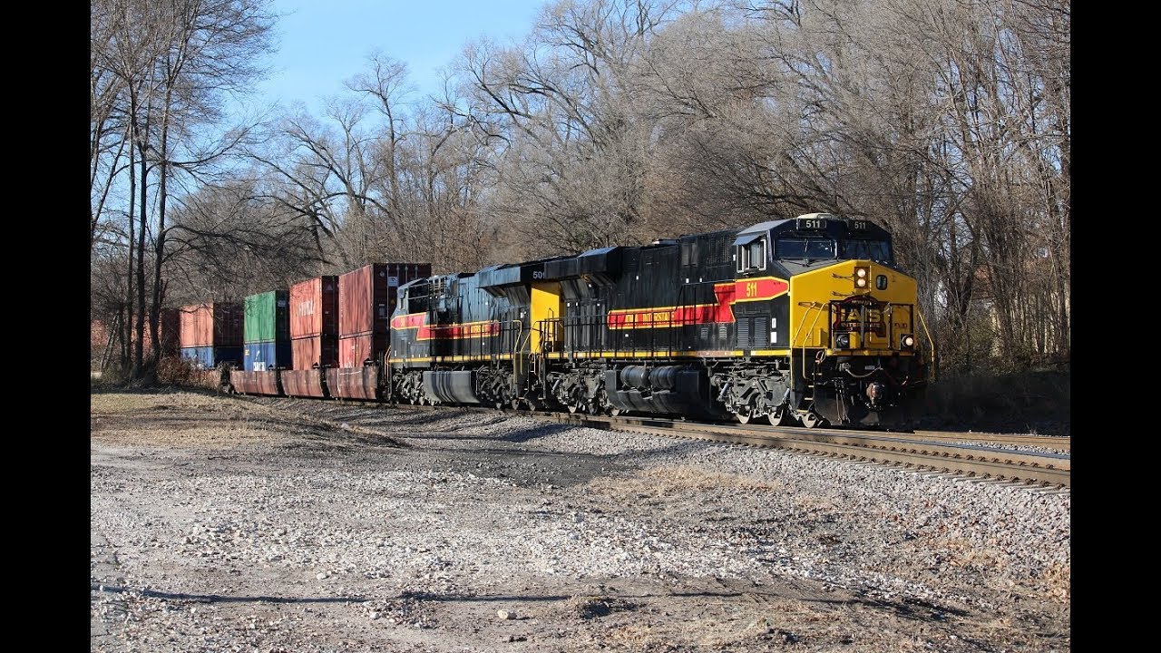 Railfanning Around the Quad Cities, IA/IL 12/1/2017 WITH IAIS Slug Set ...