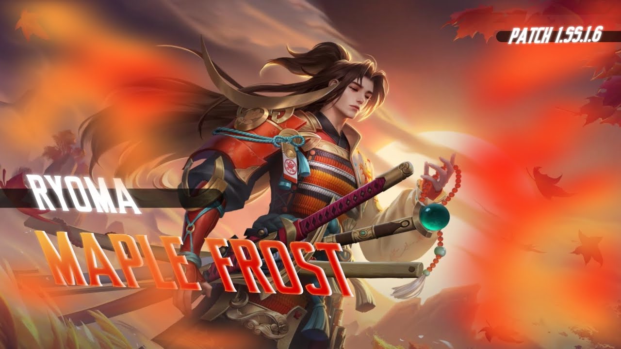 MOD SKIN | RYOMA MAPLE FROST มอดเรียวมะเมเปิ้ลฟรอสต์ + ชื่อสกินมุมขวา ...