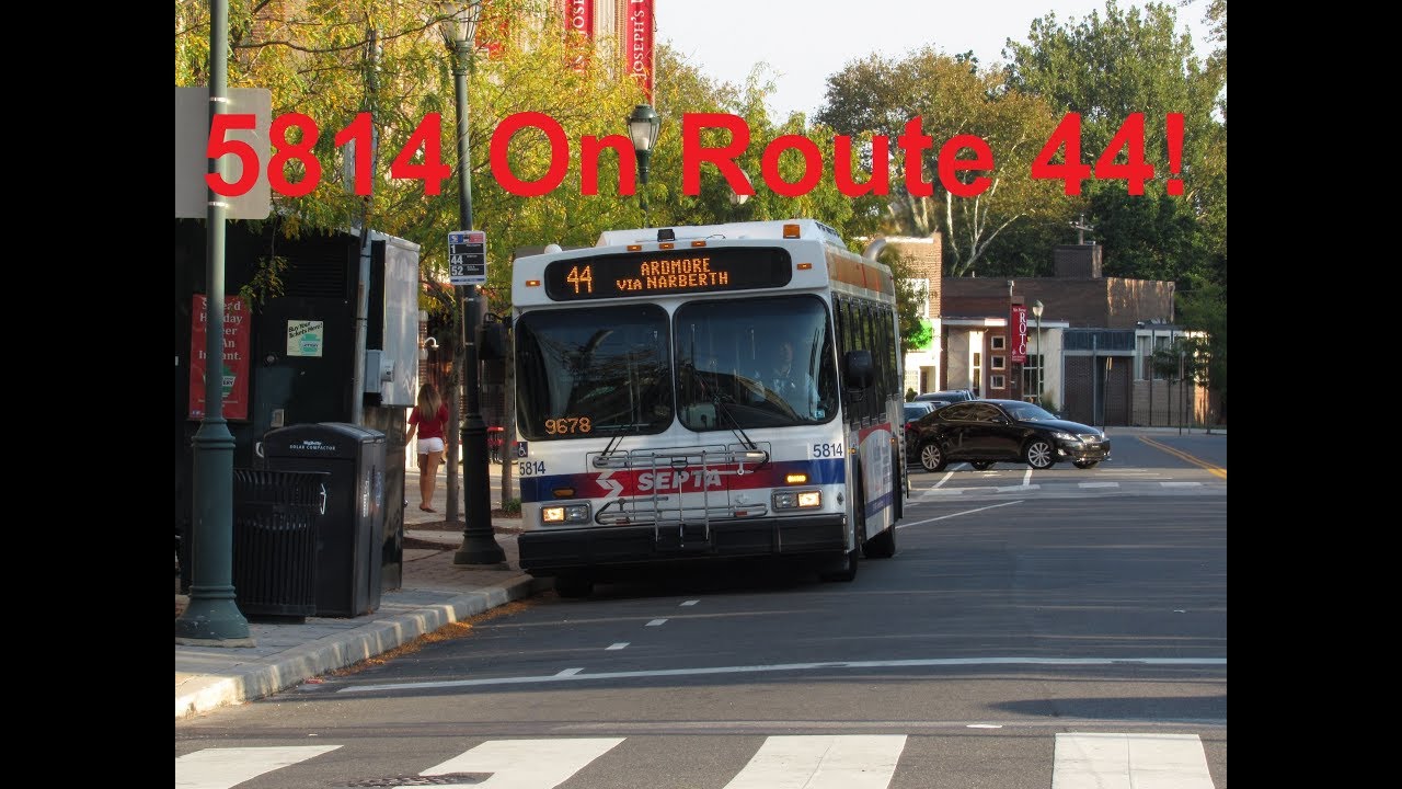 NeoplanDude | SEPTA 2004 New Flyer D40LF #5814 On Route 44, To Ardmore ...