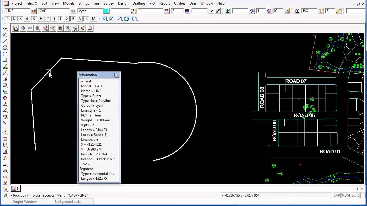 12d Model CAD - Segment Insert 3-points curve - YouTube