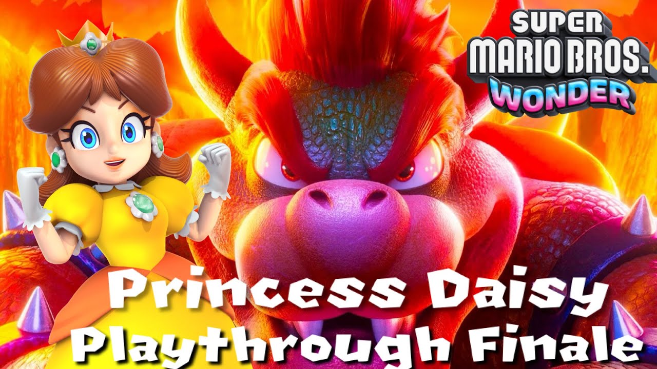 Super Mario Bros. Wonder | Princess Daisy Full Playthrough Finale - YouTube
