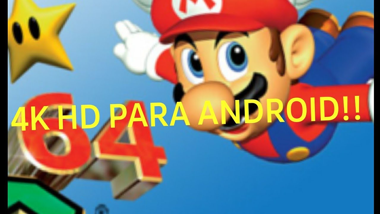 super mario 64 port de android 4K HD link de descarga en la descripción ...