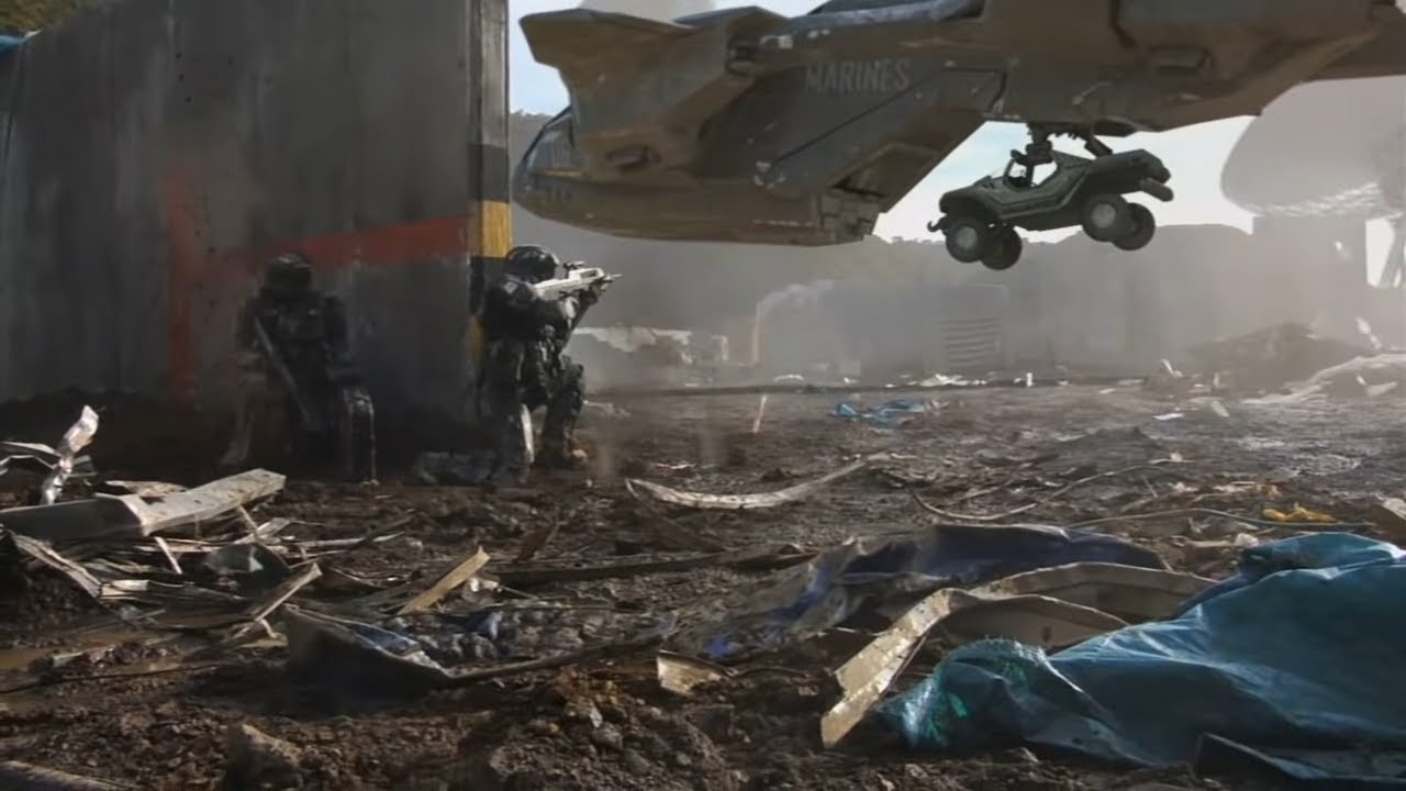 HALO 3 ODST LANDFALL THE FİLM - YouTube