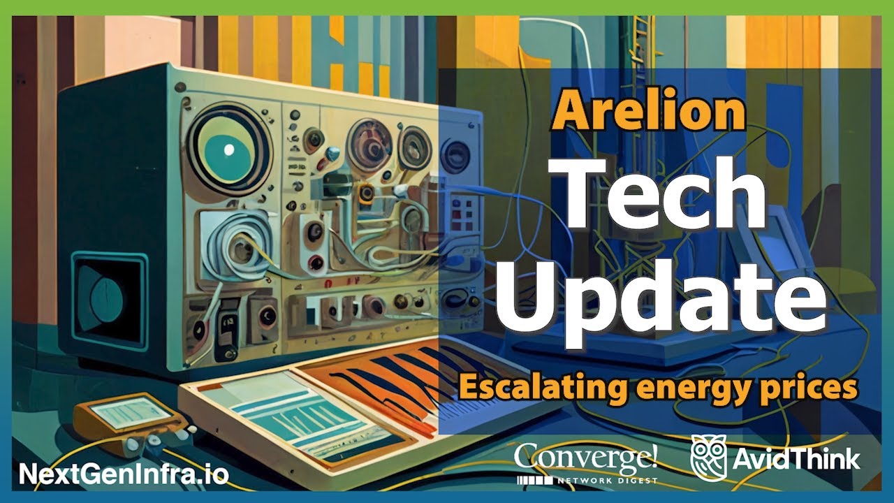 Arelion: Escalating energy prices impacts network operations - YouTube