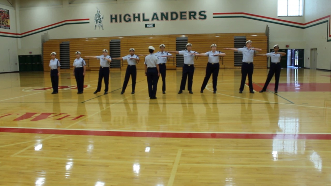 AFJROTC TWHS TX-20062 JV Exhibition - YouTube
