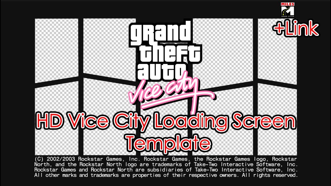 How to Change Loading Screen In Vice City [HD Template] - YouTube