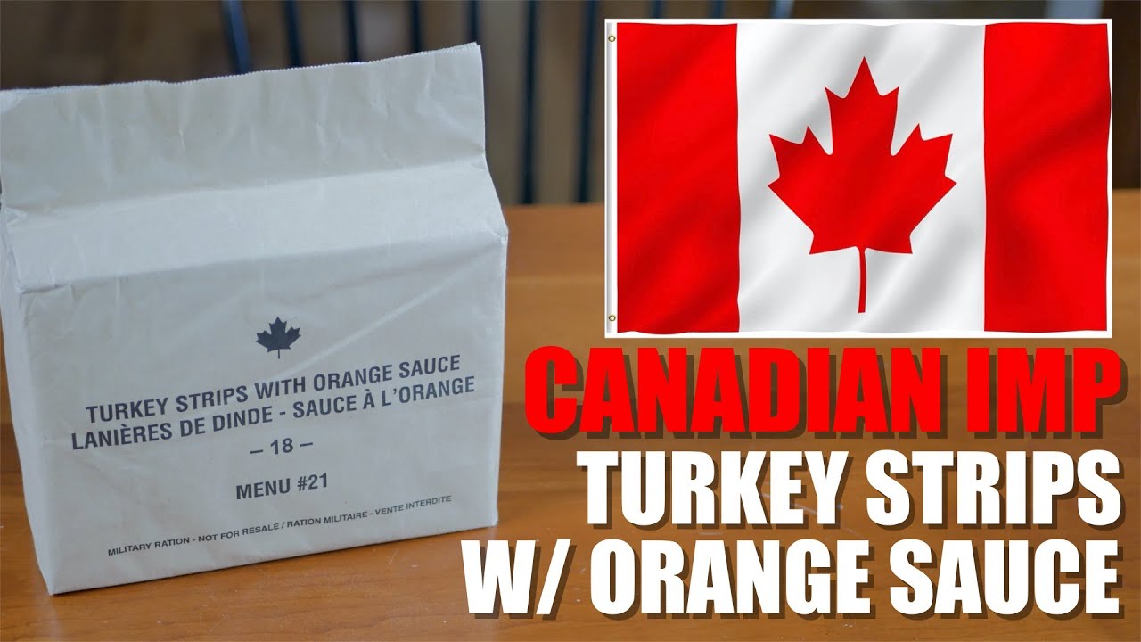 AWESOME Foreign MRE Special Edition! - Taste Testing My First Canadian ...