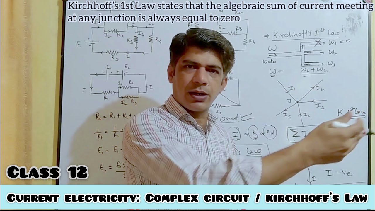 Current Electricity Part 5 Cbse Class 12 Ncert Complex Circuit 3720