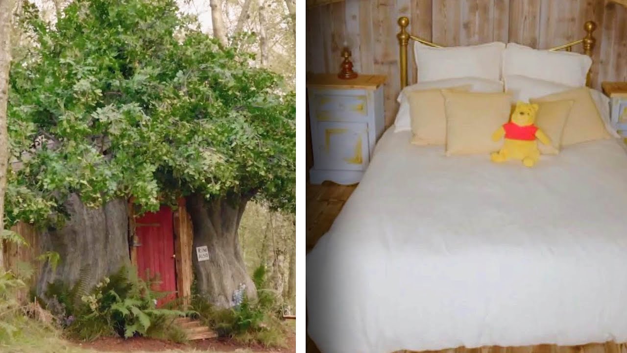 Inside Winnie the Pooh’s ‘Bear BnB’ - YouTube