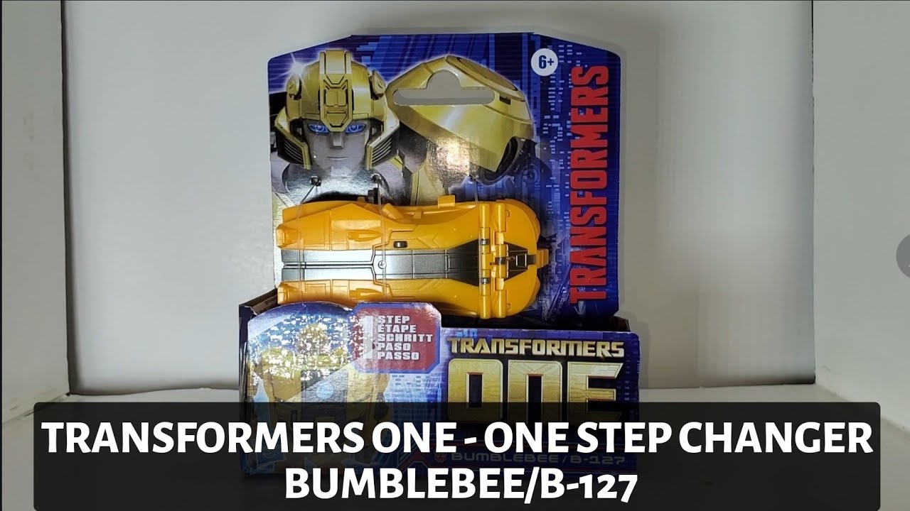 TRANSFORMERS ONE - BUMBLEBEE/B-127 ONE STEP CHANGER REVIEW - YouTube