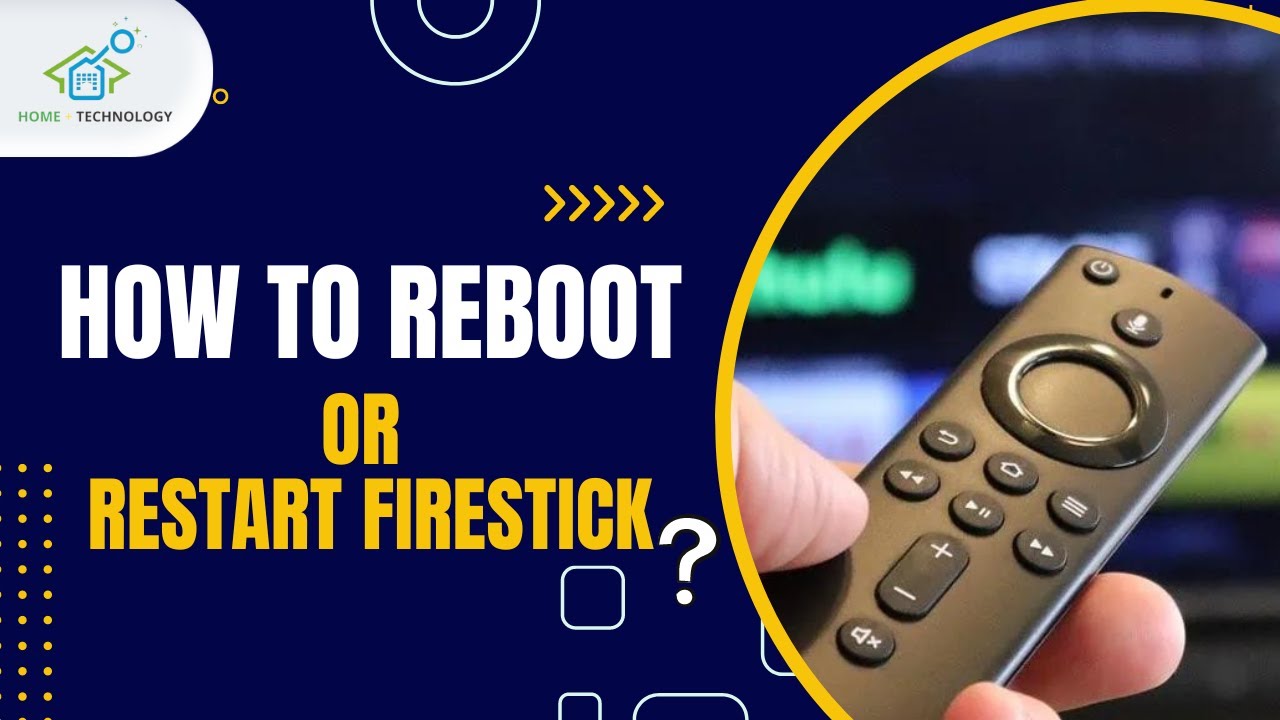4 Easy Ways to Reboot or Restart Your Firestick: Quick Guide - YouTube