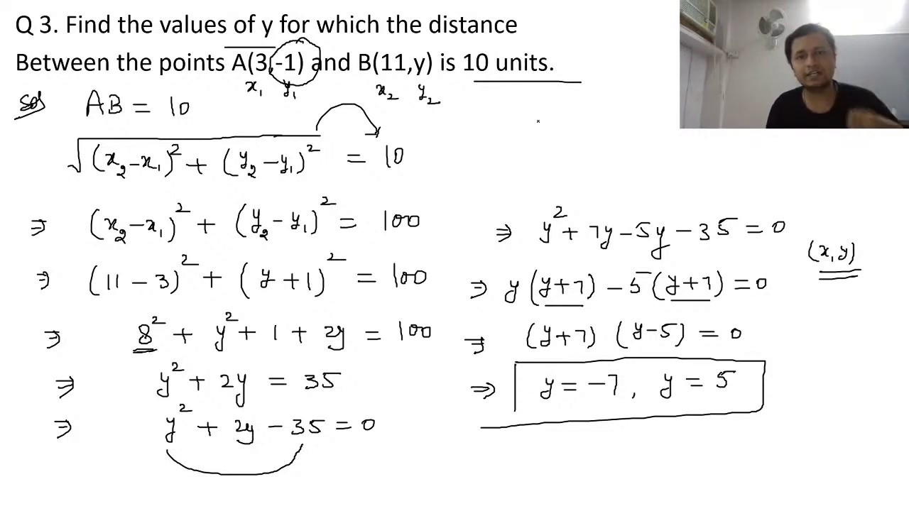 Coordinate Geometry Part 1 Live - YouTube
