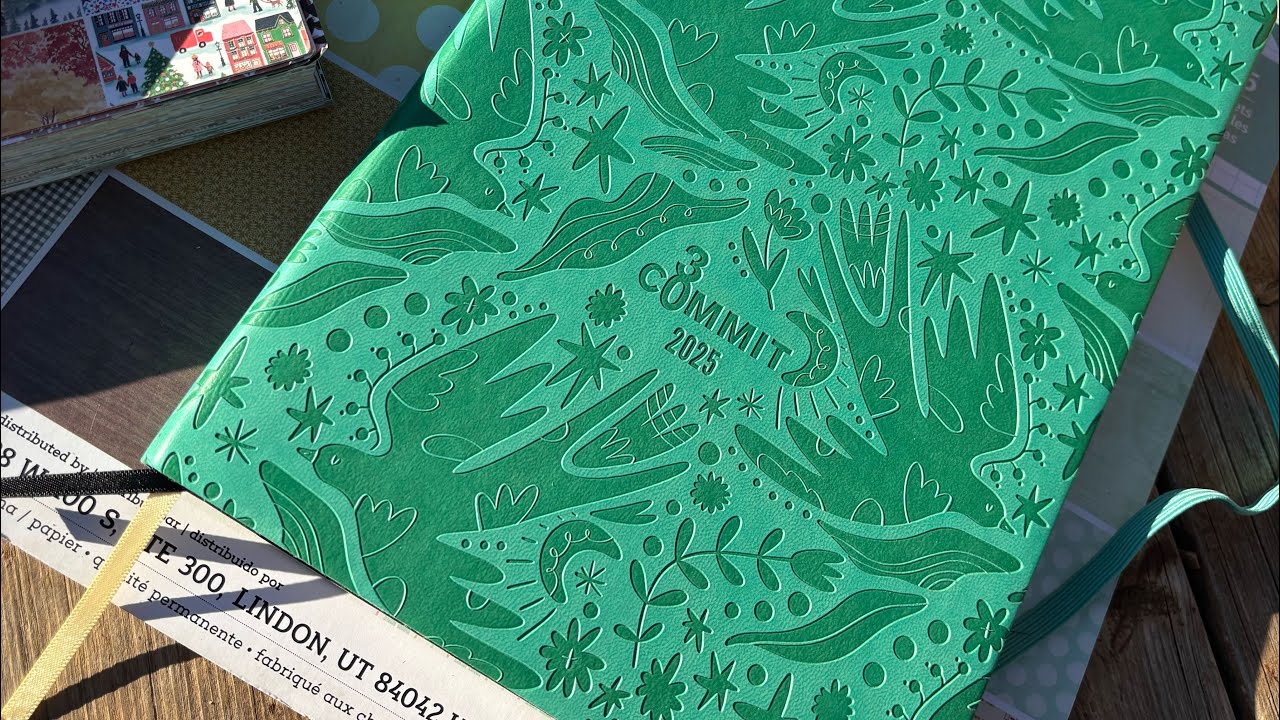Unboxing of 2025 Commit 30 Deluxe Planner and RockIt Journal - YouTube