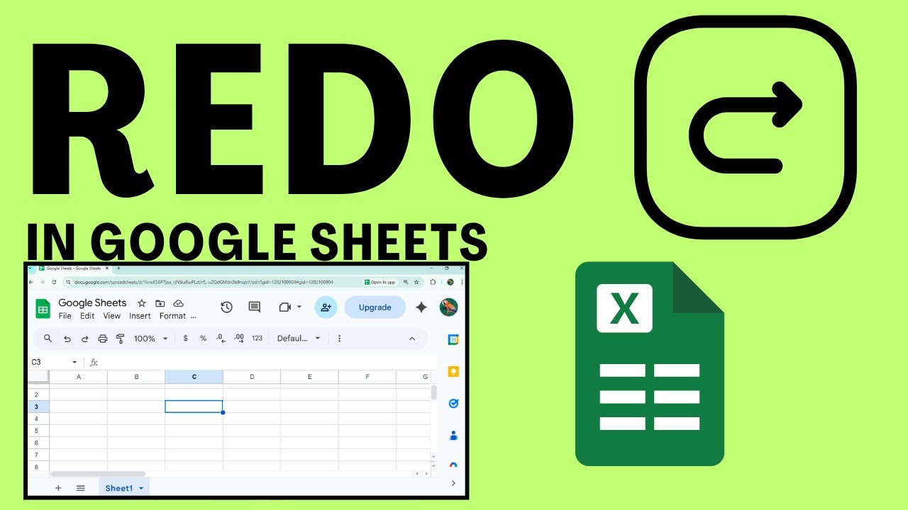 How To Redo In Google Sheets - YouTube