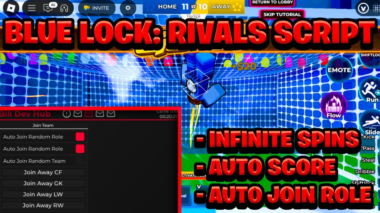 [BEST OP] Blue Lock: Rivals Script Pastebin - (ROBLOX) *Auto Score ...