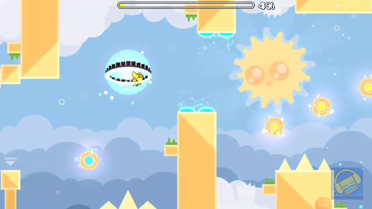 Sunshine - geometry dash - YouTube