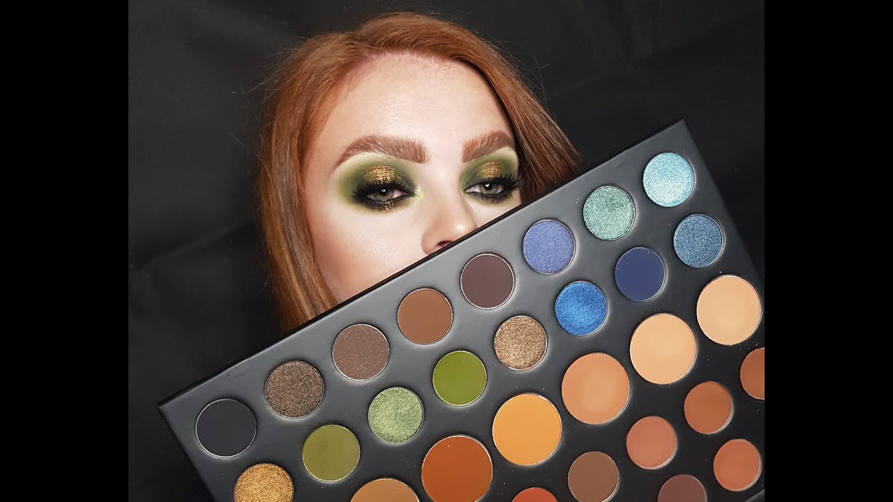 MORPHE 39A DARE TO CREATE PALETTE - SPOTLIGHT EYE - TUTORIAL - YouTube