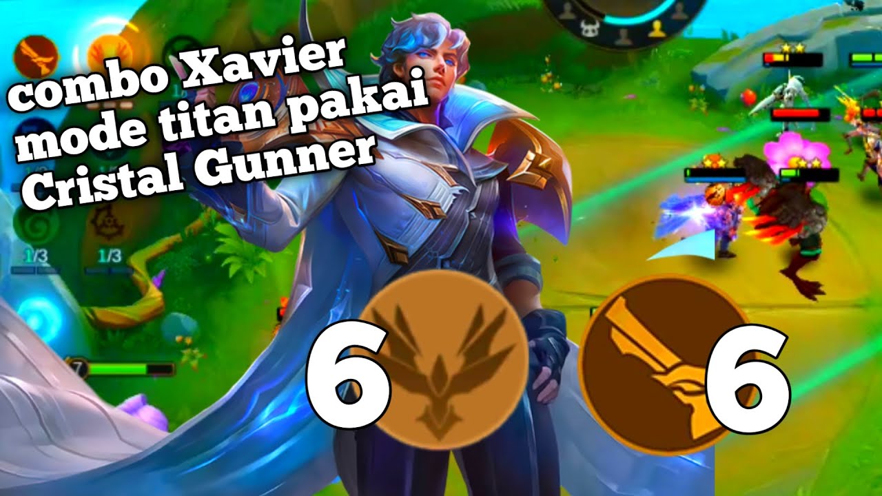 CARA MAIN XAVIER | GUNNER +LIGHTBORN | MAGIC CHESS#moonton # ...