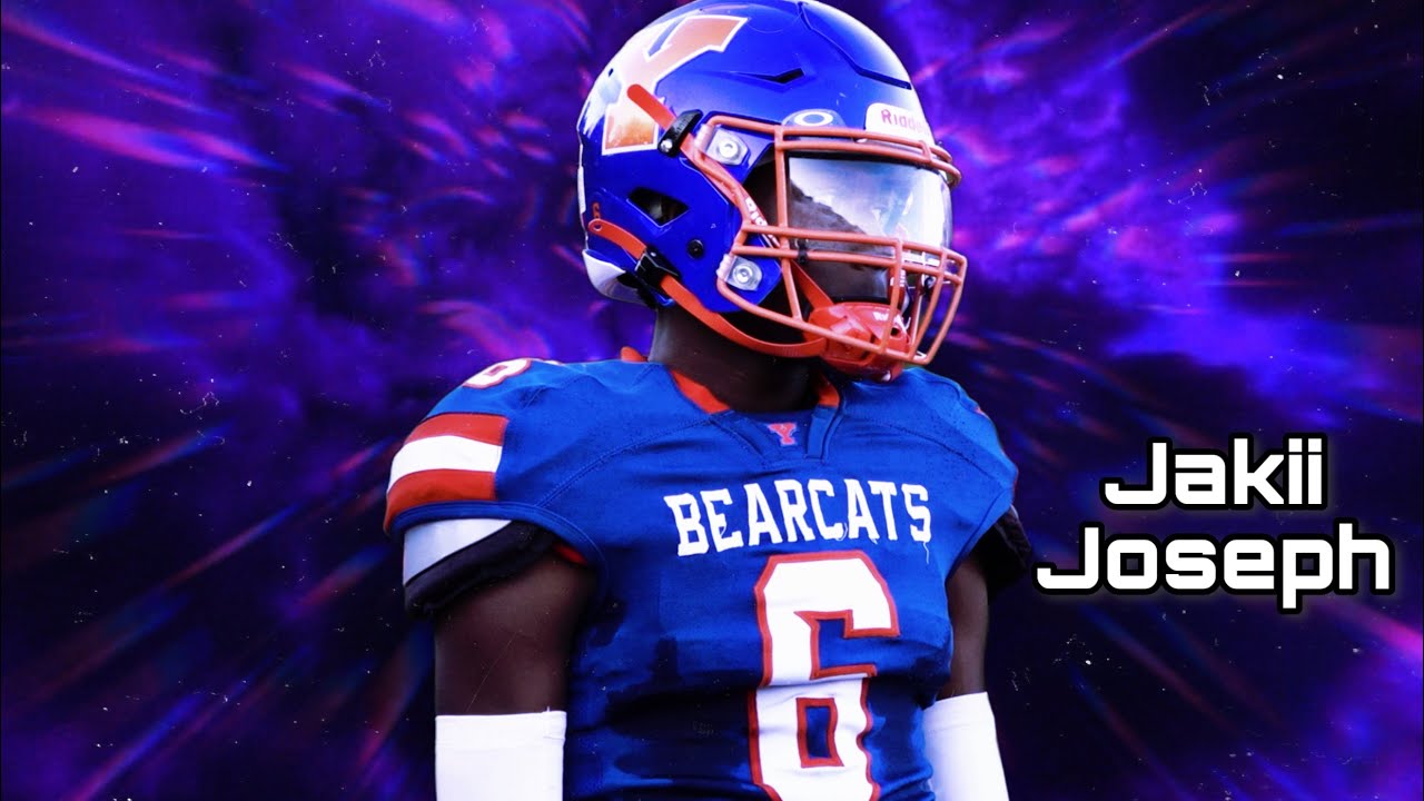 LB/WR Jakii "40" Joseph 2023 Junior Football Highlights - YouTube