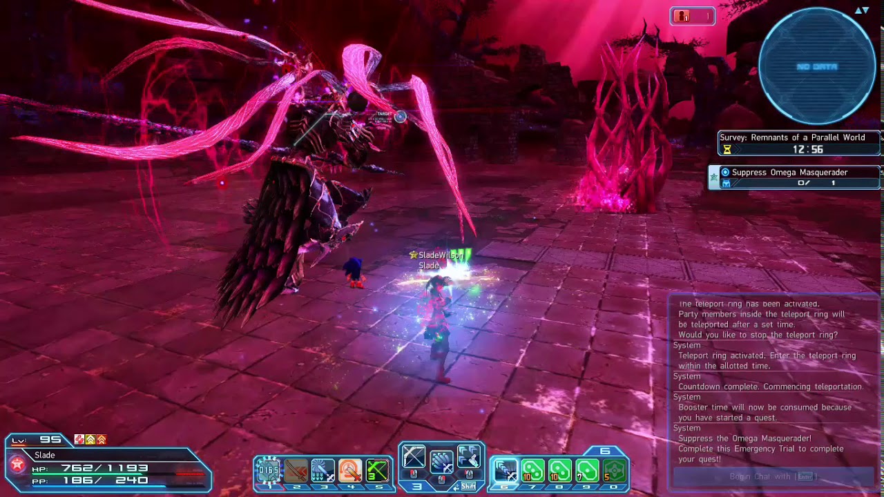 PSO2 NA: Masquerade Depth 120. Bow only. - YouTube