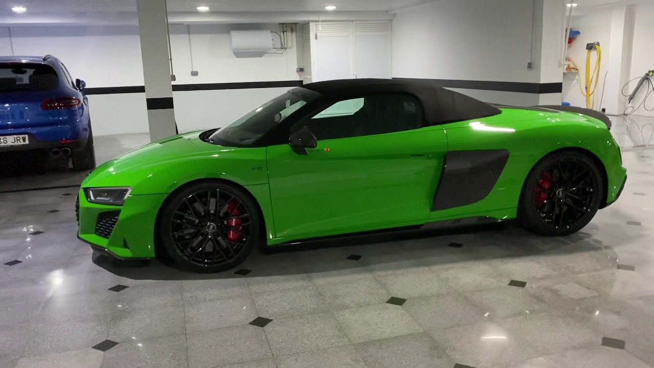 audi R8 2020 spyder V10 quattro performance verde micrommata green 620 ...