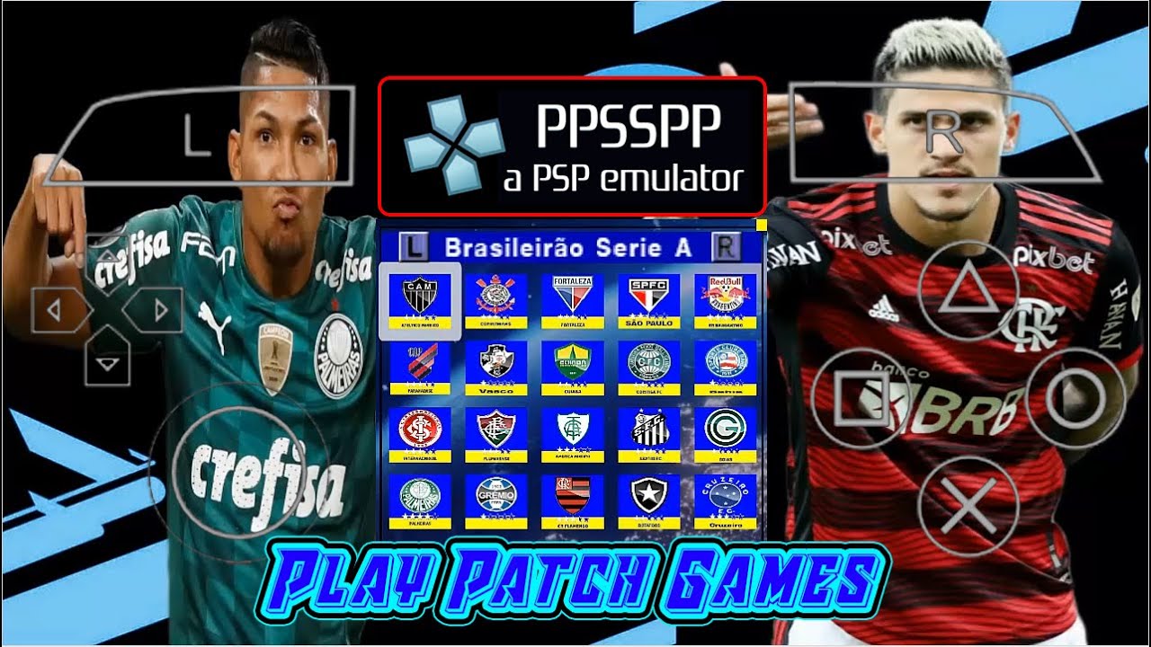 PES EFOOTBALL - Com Brasileirão 2023 - PPSSPP - Download Grátis - YouTube
