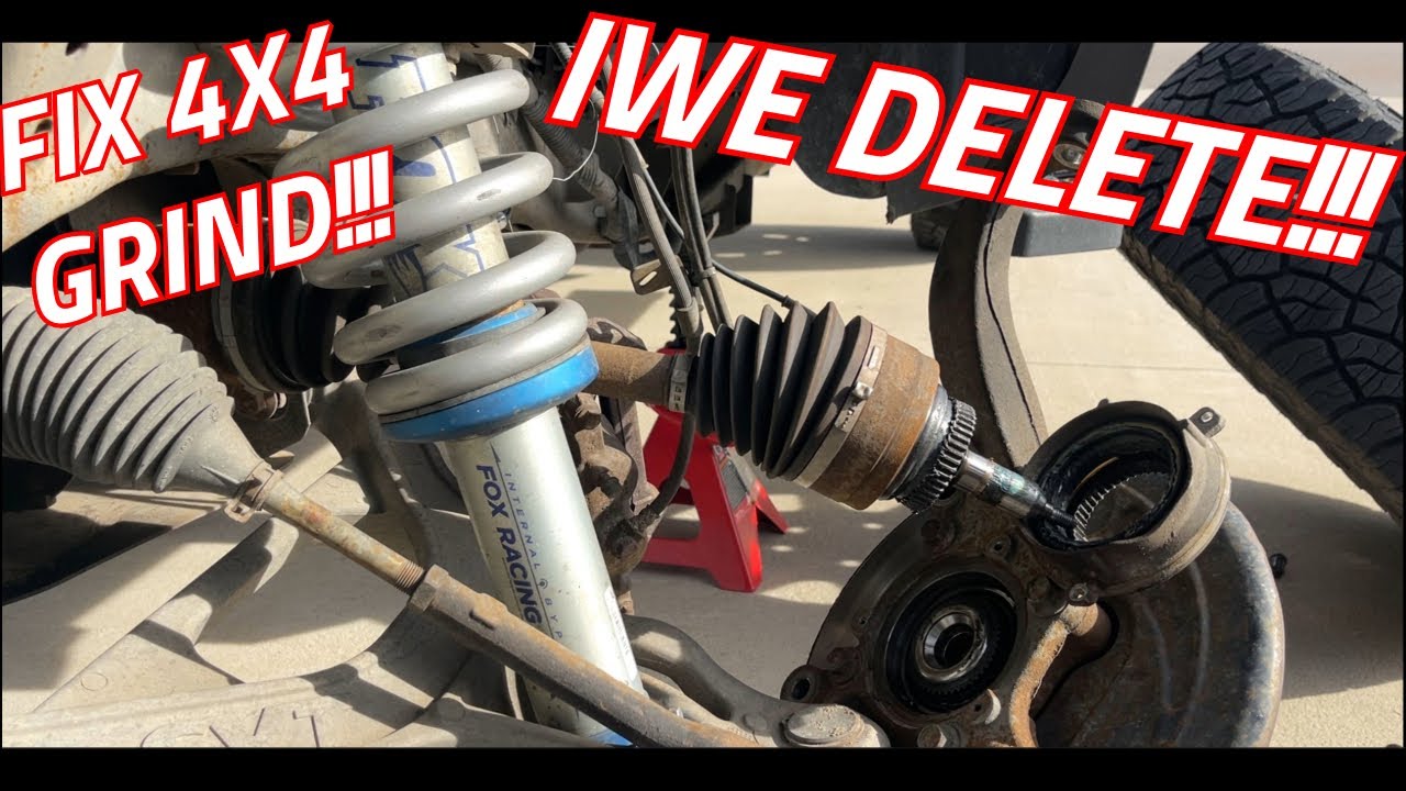 Fix F-150 Grinding Noise!!! IWE Delete Install!!! - YouTube