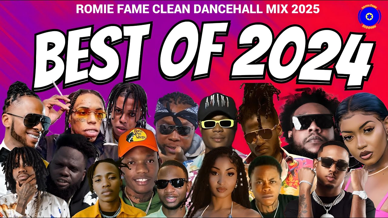 LATEST DANCEHALL MIX 2025, BEST OF 2024 DANCEHALL, CLEAN DANCEHALL MIX ...