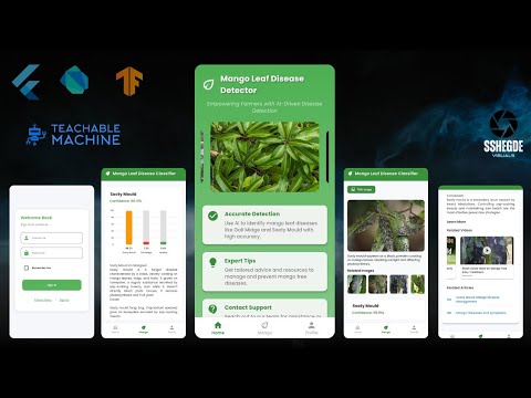 Mango Leaf Disease Detection | Flutter + Teachable Machine + TensorFlow Lite | Image ...