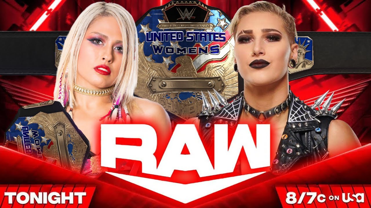 Giulia VS Rhea Ripley - US Womens Champion (Raw #18 WWE 2K23 Universe ...