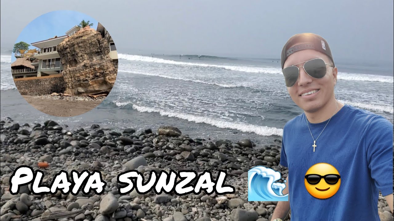 Así es la playa el sunzal en la libertad con sus hermosas cuevas 🏄‍♂️ ...