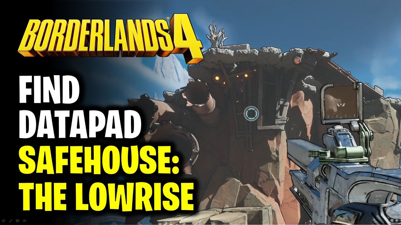 The Lowrise Safehouse - Find Datapad | Borderlands 4 - YouTube