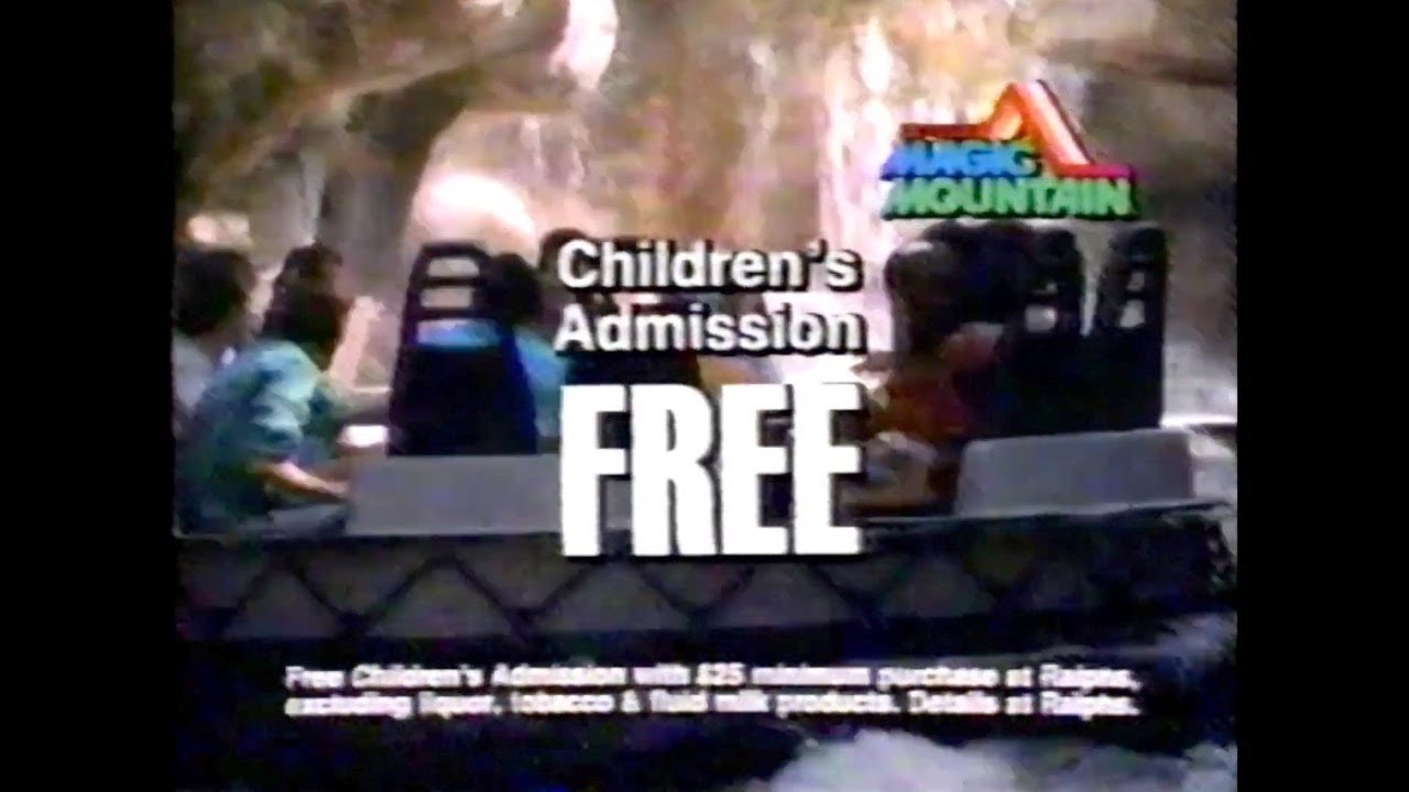 Six Flags Magic Mountain Ralphs Grocery Company Price Breakers ...