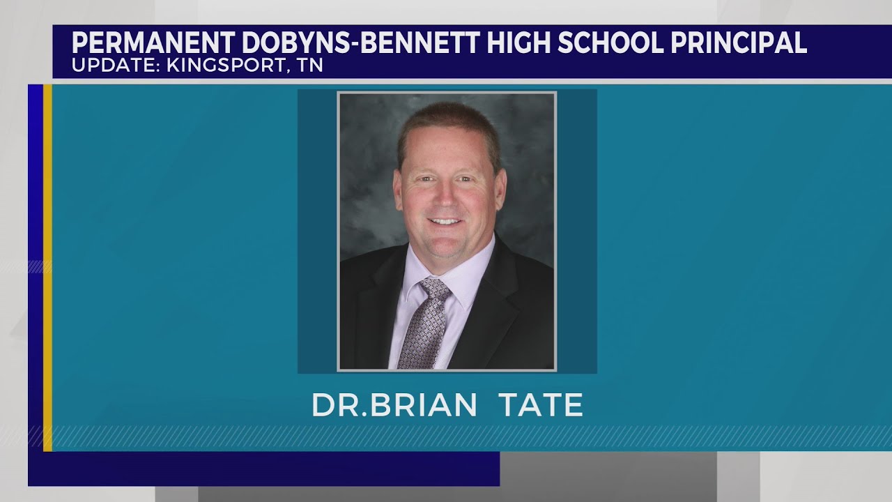 Brian Tate named principal at Dobyns-Bennett - YouTube