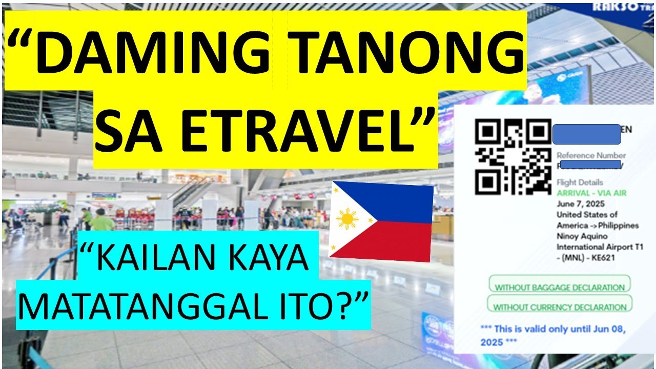 MARAMI PA RING TANONG PAGDATING SA ETRAVEL!!! - YouTube