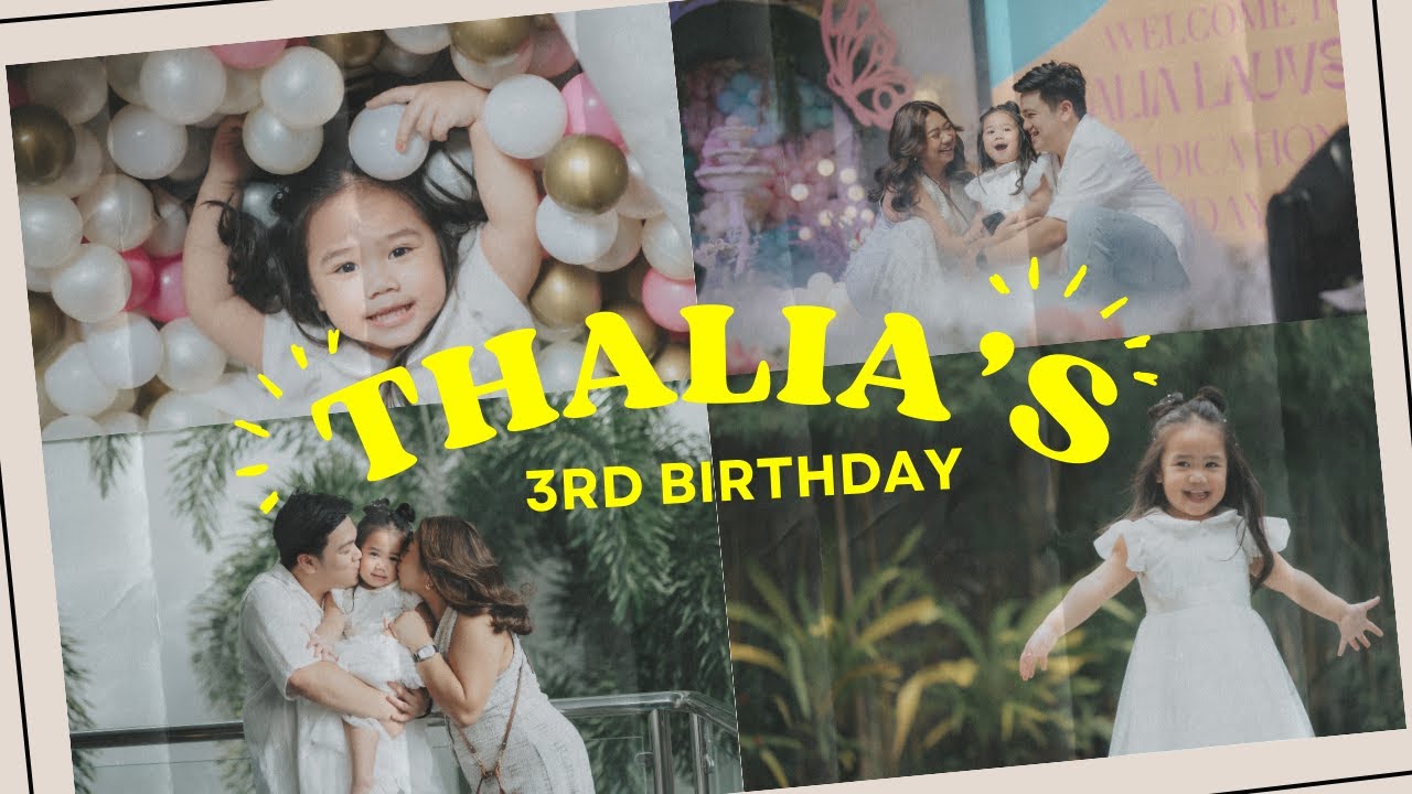 THALIA'S 3RD BIRTHDAY | JOSHUA CORONEL - YouTube